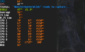 【簡単】ゲーム中にfpsの値を表示したい！画面内にフレームレートをオーバーレイ表示して確認する方法を解説
